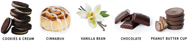 FIVE most popular flavors - Body Nutrition
